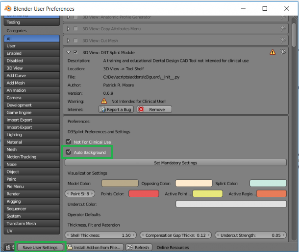Background Processing – D3Tool