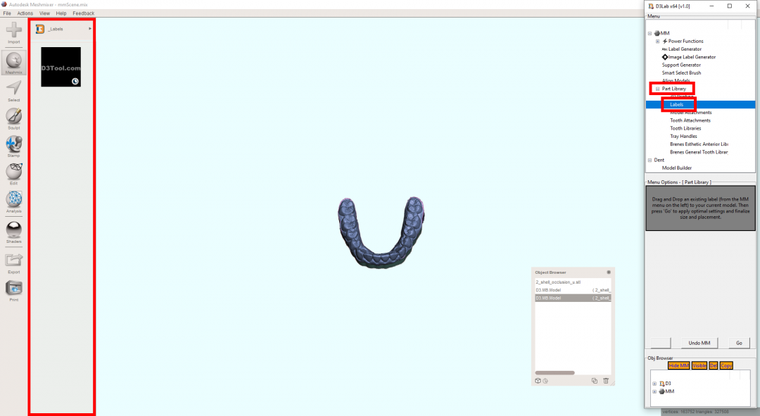 Text Embossing – D3Tool